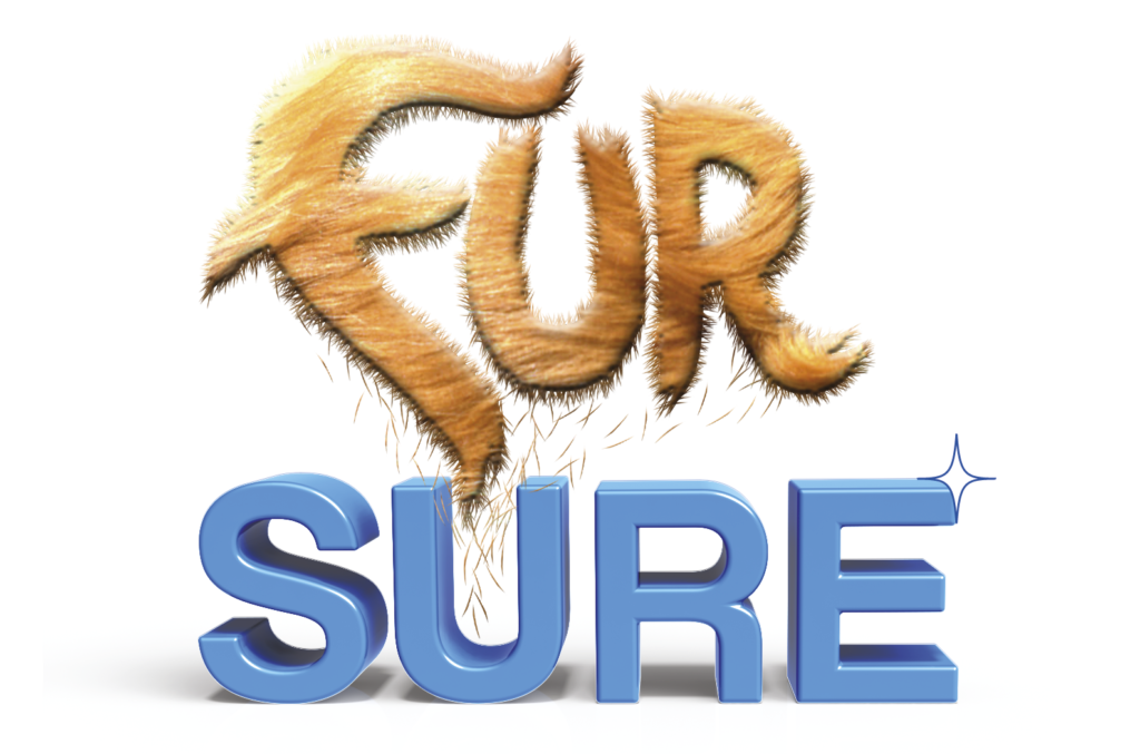 Fur Sure Brush Logo | The Fastest Motorcycle and Car Dryer Ever